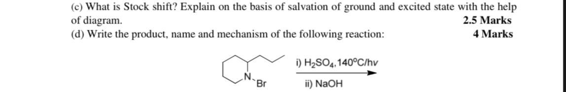 Solved (c) What is Stock shift? Explain on the basis of | Chegg.com