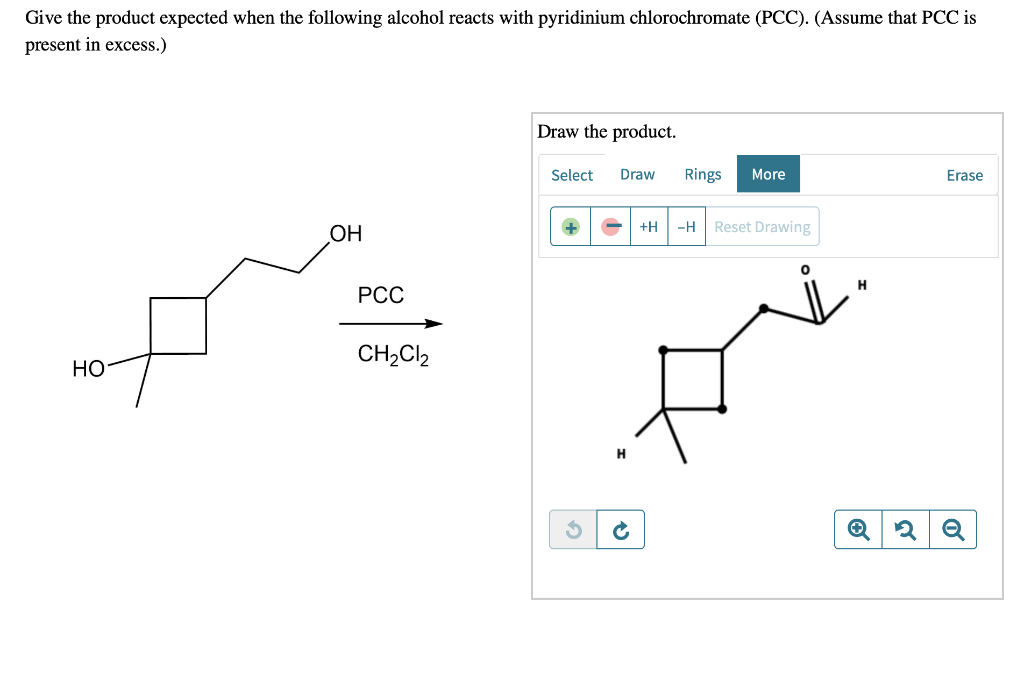 Solved Give the product expected when the following alcohol | Chegg.com