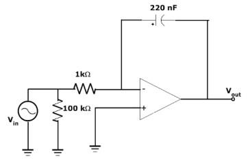 Solved Determine the output voltage (Vout) for the | Chegg.com