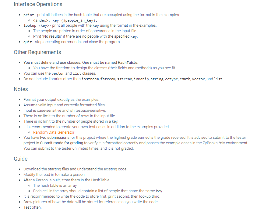 C++ Please!! Please read entire question and note | Chegg.com