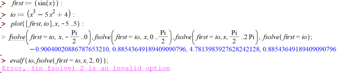 Solved Maple Coding question.... I need help with having | Chegg.com