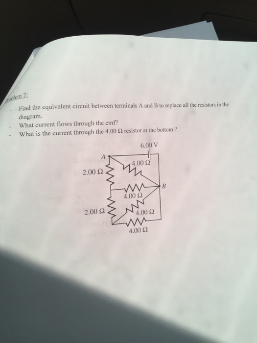 Solved Problem 1: For the circuit below, calculate Req . All | Chegg.com
