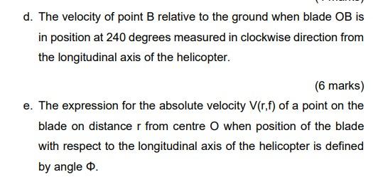 Solved 1. Helicopter rotor blades of length 12.5 m rotate at | Chegg.com
