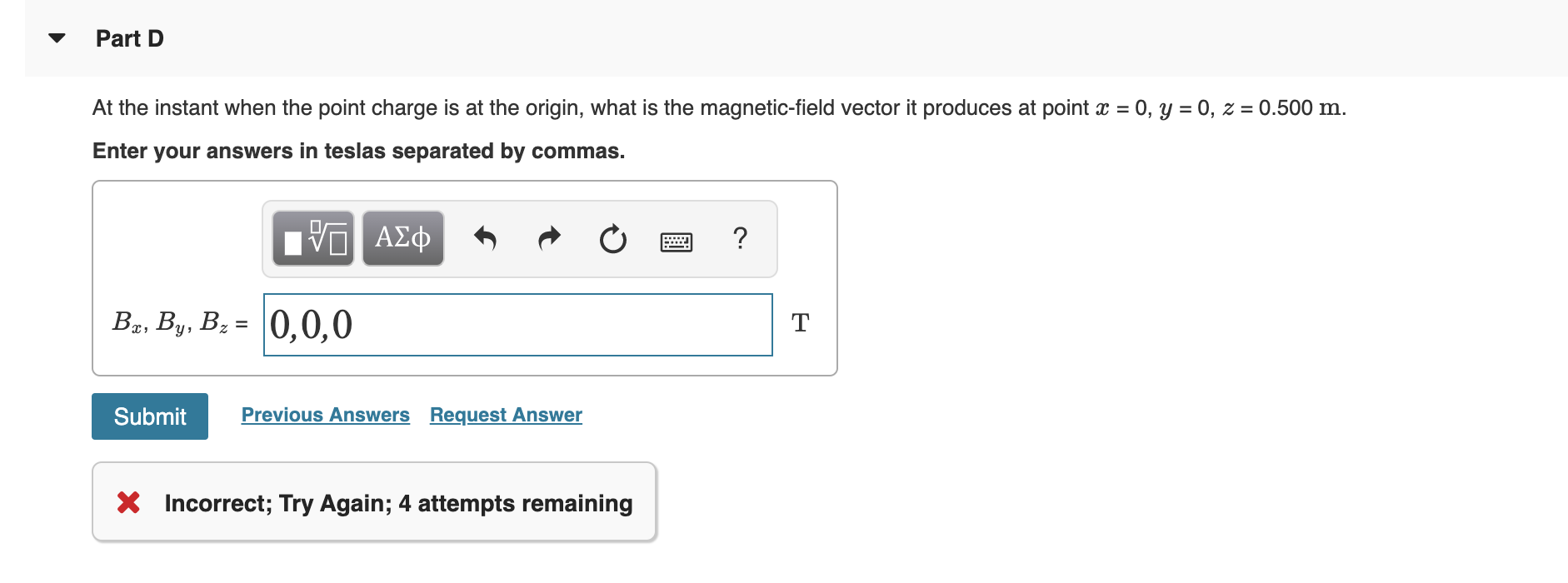 Solved II Review | Constants A-4.30 uC charge is moving at a | Chegg.com