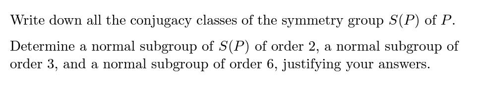 Solved The solid P shown below is composed of an equilateral | Chegg.com