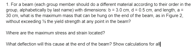 Solved Calculations/Equations: Poisson's ratio (relationship | Chegg.com