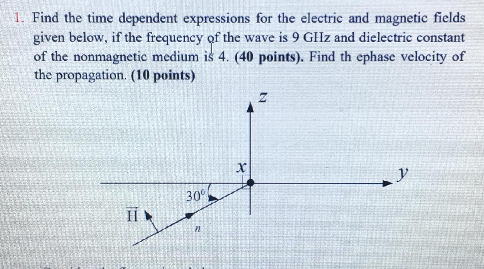 Solved 1. Find the time dependent expressions for the | Chegg.com