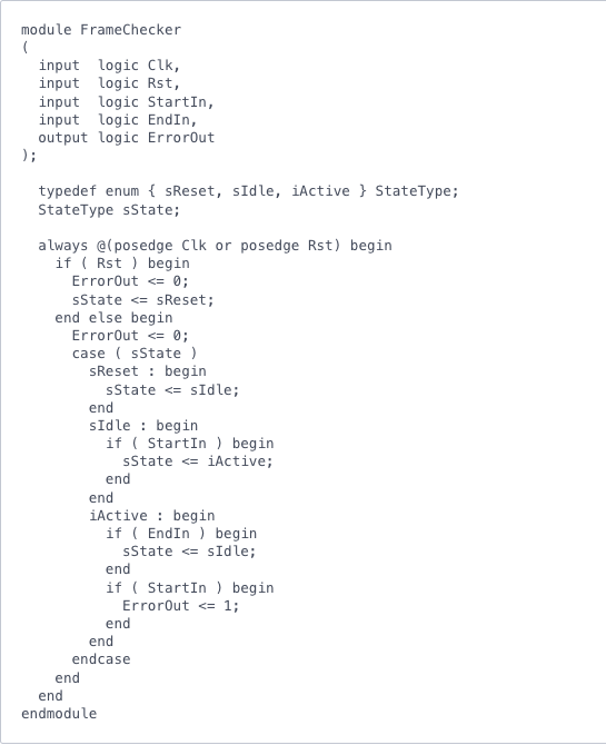 Solved Q1.1) What type of reset does the following code use? | Chegg.com