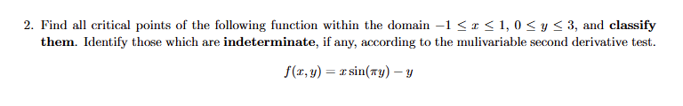 Solved Find all critical points of ﻿the following function | Chegg.com