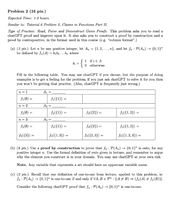 Solved Problem 2 (16 pts.) Expected Time: 1-2 hours. Similar | Chegg.com