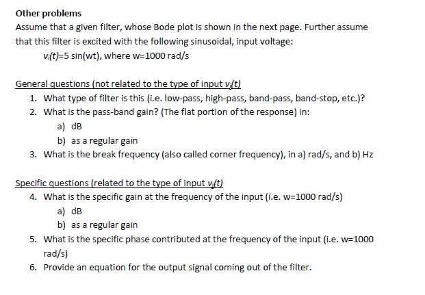 Solved Bode Diagram Magnitude (dB) Phaso (deg) III.----- 10 | Chegg.com