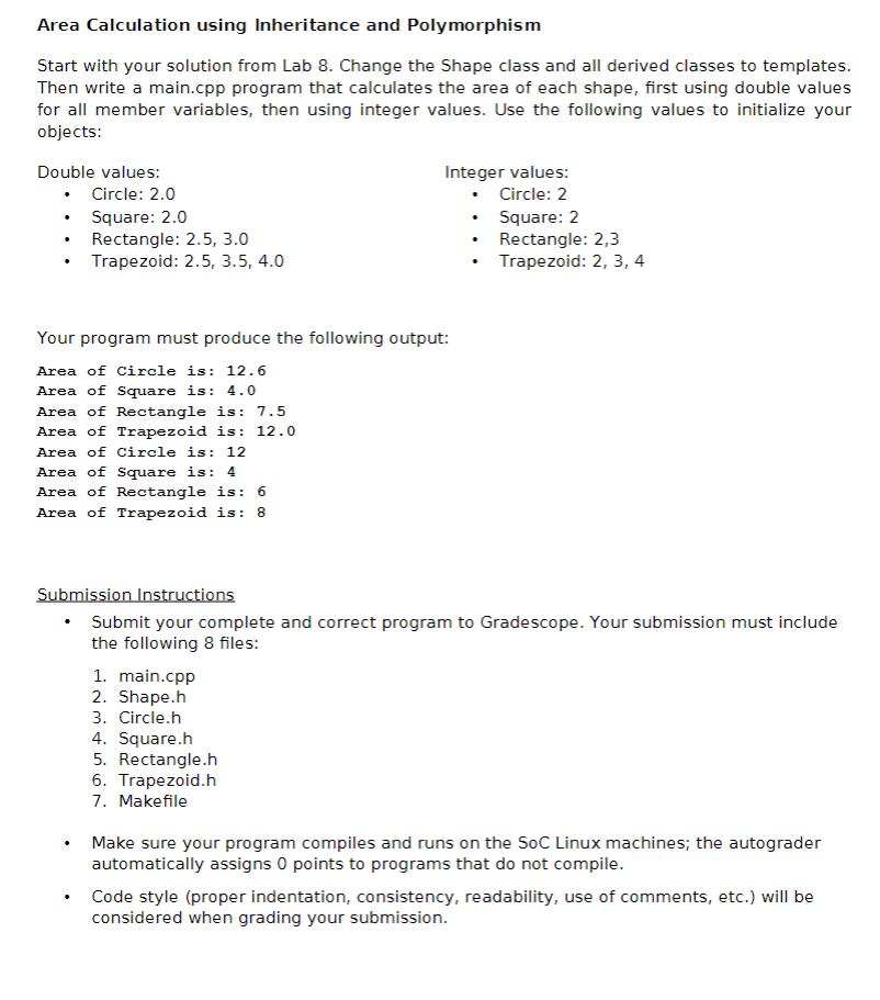 Solved The old code and templetes are below Please include | Chegg.com
