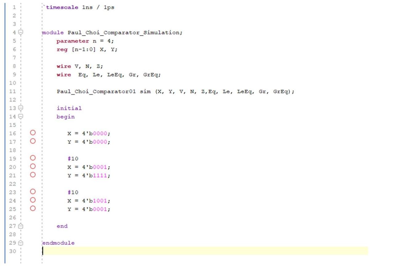 Solved timescale 1ns/1ps nodule | Chegg.com