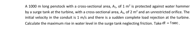 N.B: use numerical technique by sòlving the unsteady | Chegg.com