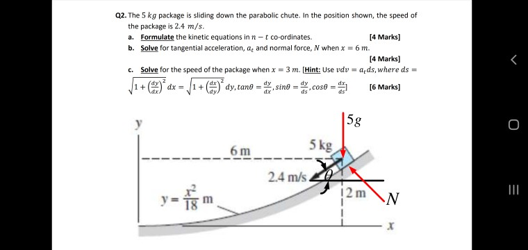 Solved we the following A skateboarder rides down a | Chegg.com