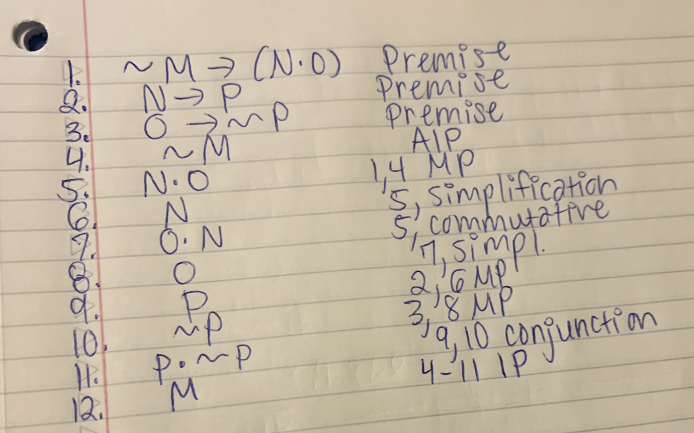 Solved Use either indirect proof or conditional proof (or | Chegg.com Solved Use either indirect proof or conditional proof (or | Chegg.com
