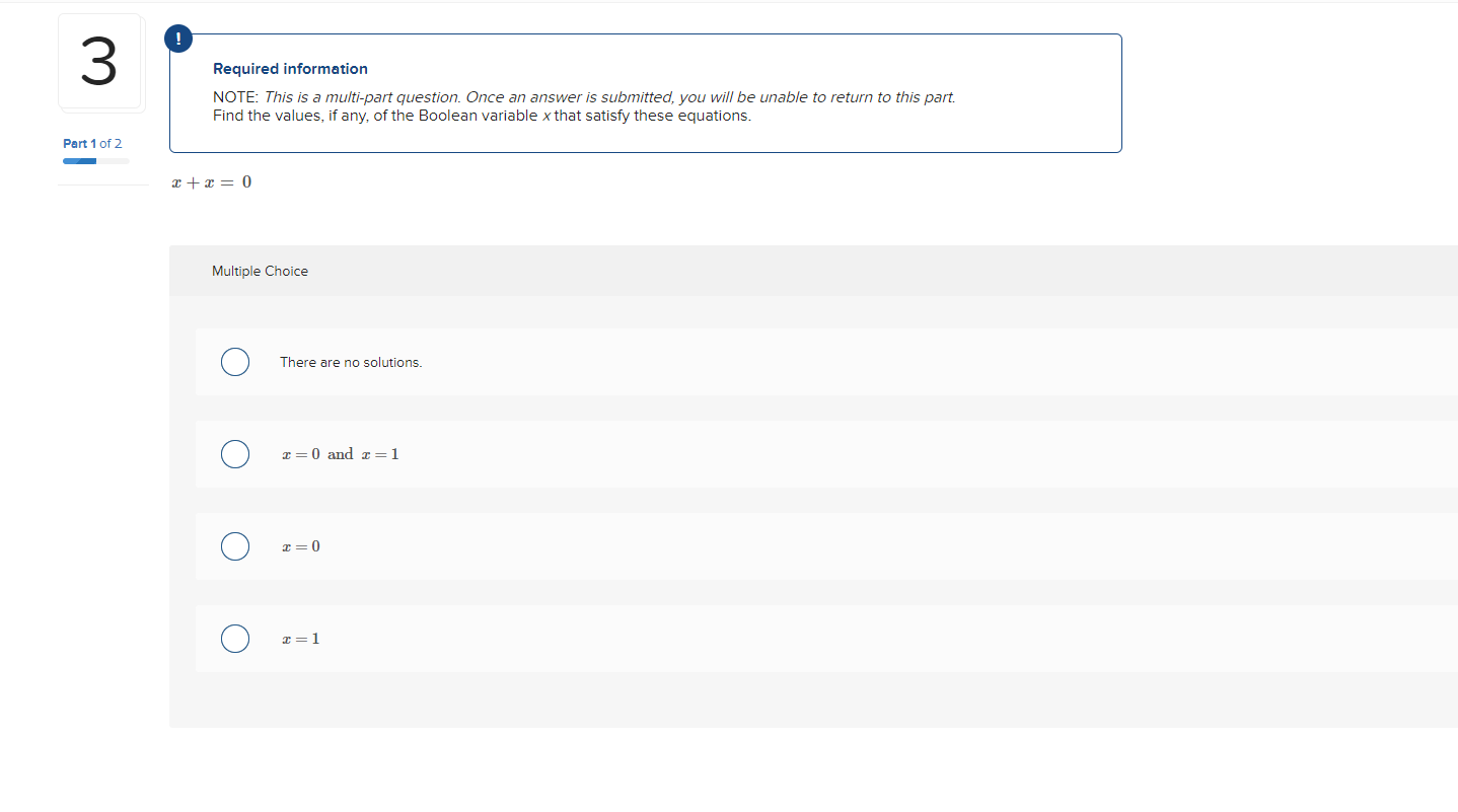 Solved Required information NOTE: This is a multi-part | Chegg.com