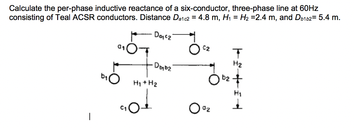 Solved Calculate the per-phase inductive reactance of a | Chegg.com