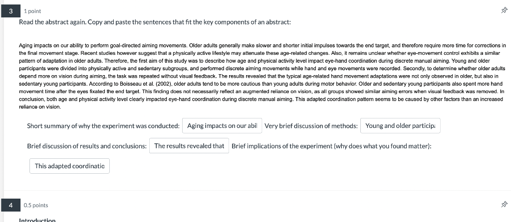 - Concise, yet adequate description of the subject | Chegg.com