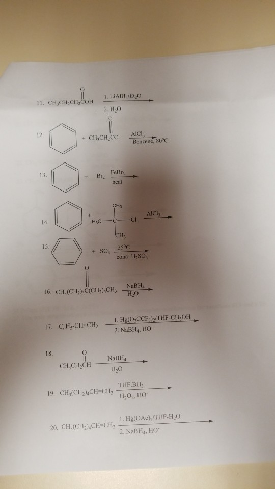 Solved CH3 H2O + 1. H-C-CH-CH-CH2 CH3 CH C 2, | Chegg.com