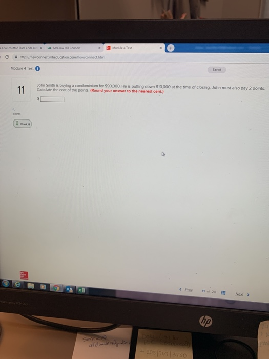 Solved Module 4 Test ml Module 4 Test Smith is buying a | Chegg.com