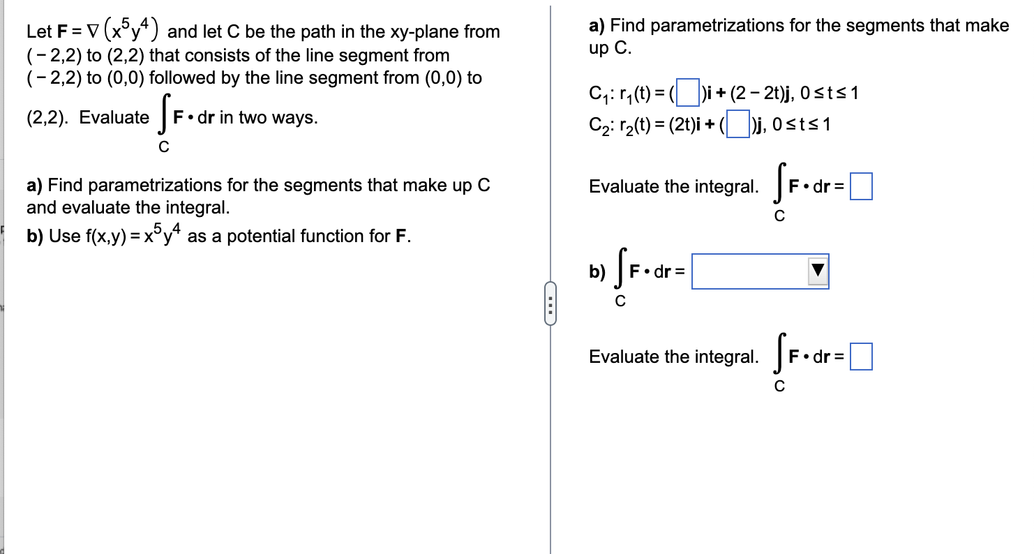 Solved a) Find parametrizations for the segments that make | Chegg.com