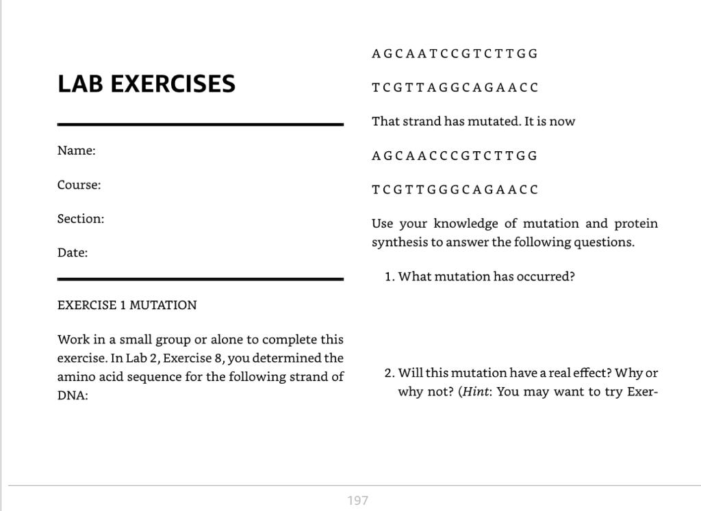 [Solved]: LAB EXERCISES Name: Course: Section: Date: EXER