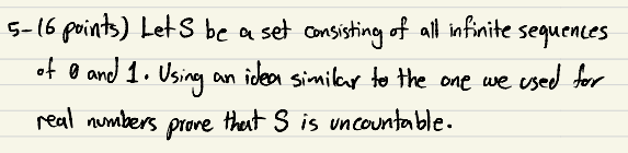 Solved 5- ( 6 points) Let S be a set consisting of all | Chegg.com