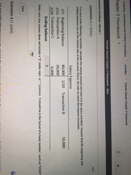 Solved Chapter 2 Homework Analyzing. hapter 2 Homework | Chegg.com Solved Chapter 2 Homework Analyzing. hapter 2 Homework | Chegg.com