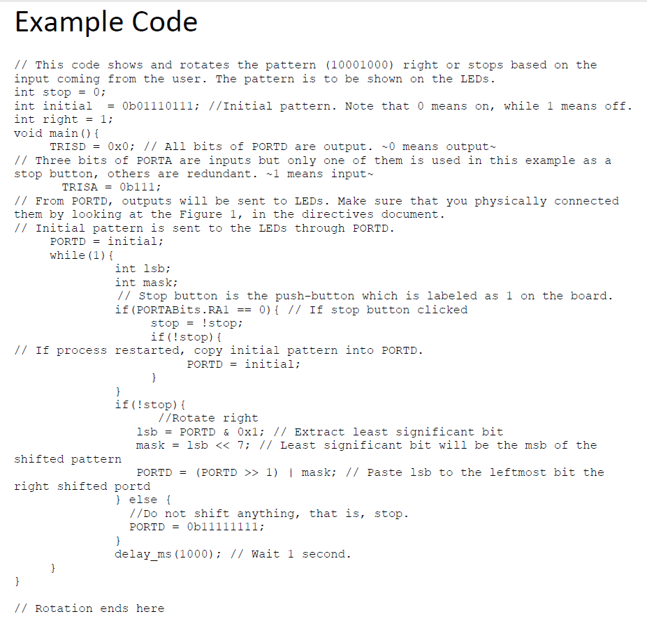 1) You will use the C programming language to develop | Chegg.com