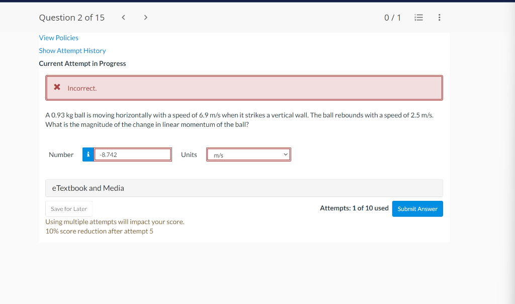 Solved Show Attempt History Current Attempt in Progress A | Chegg.com
