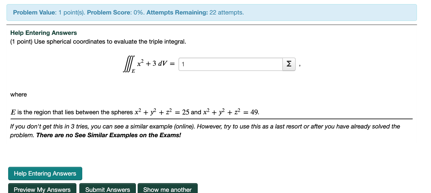 Solved Problem Value: 1 point(s). Problem Score: 0%. | Chegg.com