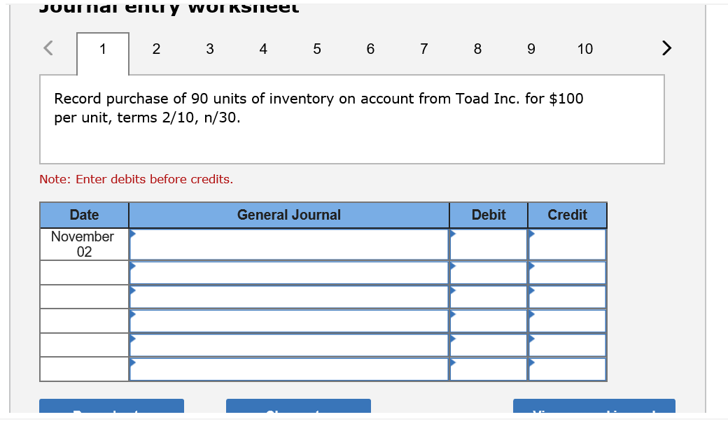 Solved Problem 6-6B Record transactions using a | Chegg.com