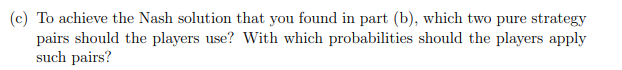 4. Consider the two-player, non-zero-sum, cooperative | Chegg.com