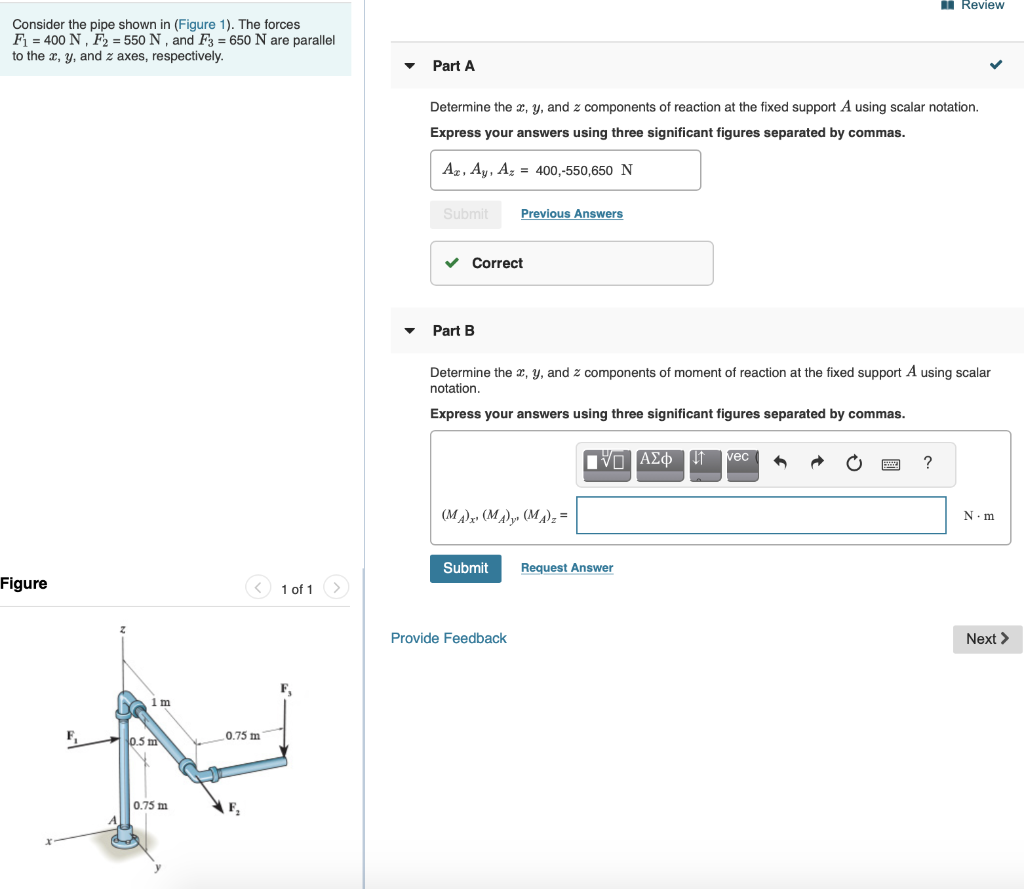 Solved Review Consider the pipe shown in (Figure 1). The | Chegg.com