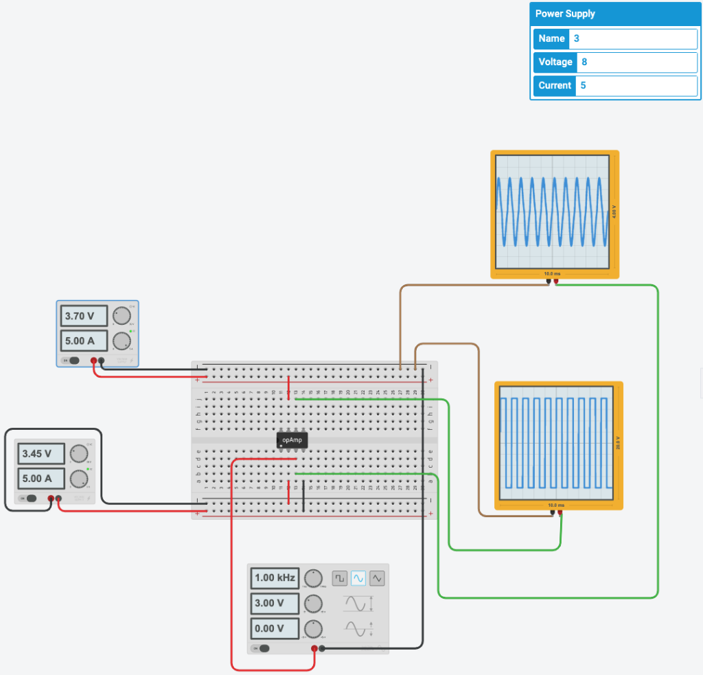 Solved Please make my circuit in tinkercad and use it to | Chegg.com