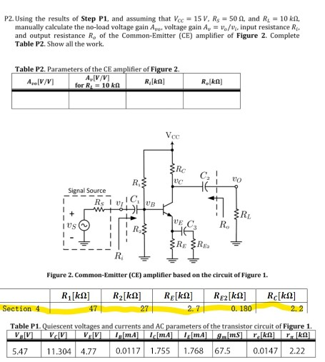 Solved P2. Using the results of Step P1, and assuming that | Chegg.com