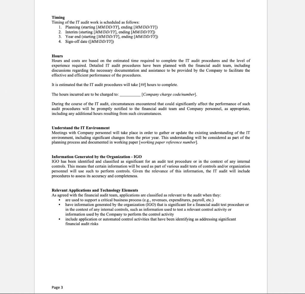 Use the following information to prepare an IT | Chegg.com