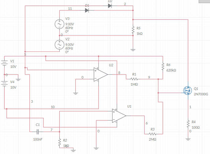 Is there a way to re-design this FET tracer circuit | Chegg.com