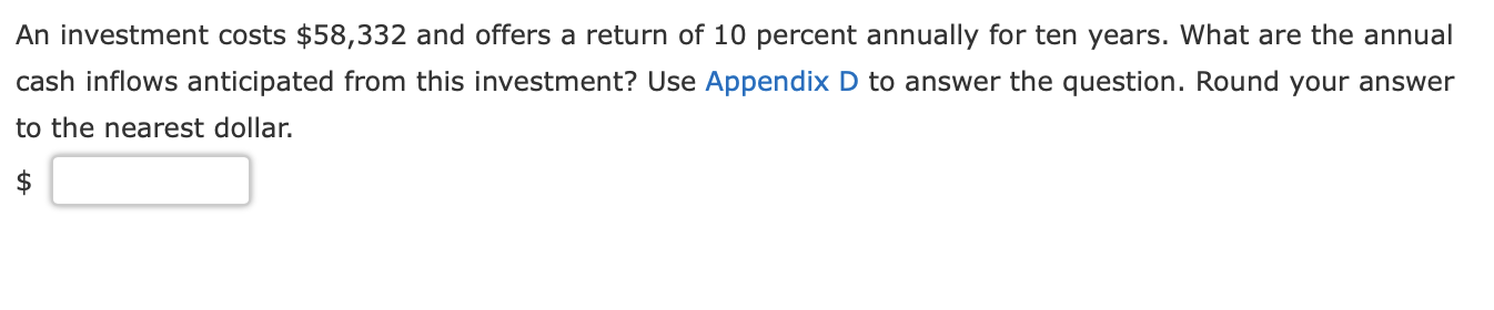 Solved Interest Factors for the Present Value of an Annuity | Chegg.com