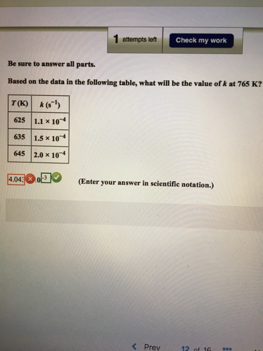 Solved 1 attempts left Check my work Be sure to answer all | Chegg.com