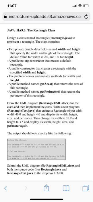 Solved 11:07 instructure-uploads.s3.amazonaws.cc C AVA | Chegg.com