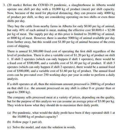 Solved Use LINGO ONLY, give code and list variables. Excel | Chegg.com