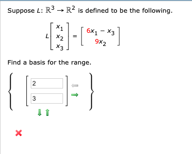 Solved Suppose L: R3 → R2 is defined to be the following. | Chegg.com