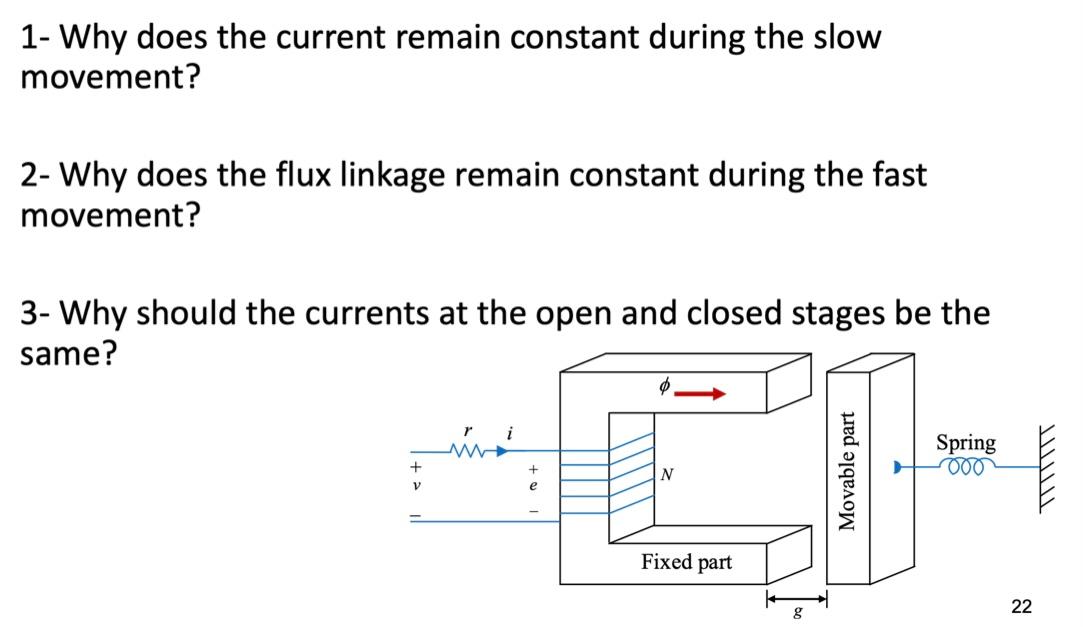 Solved 1- Why does the current remain constant during the | Chegg.com