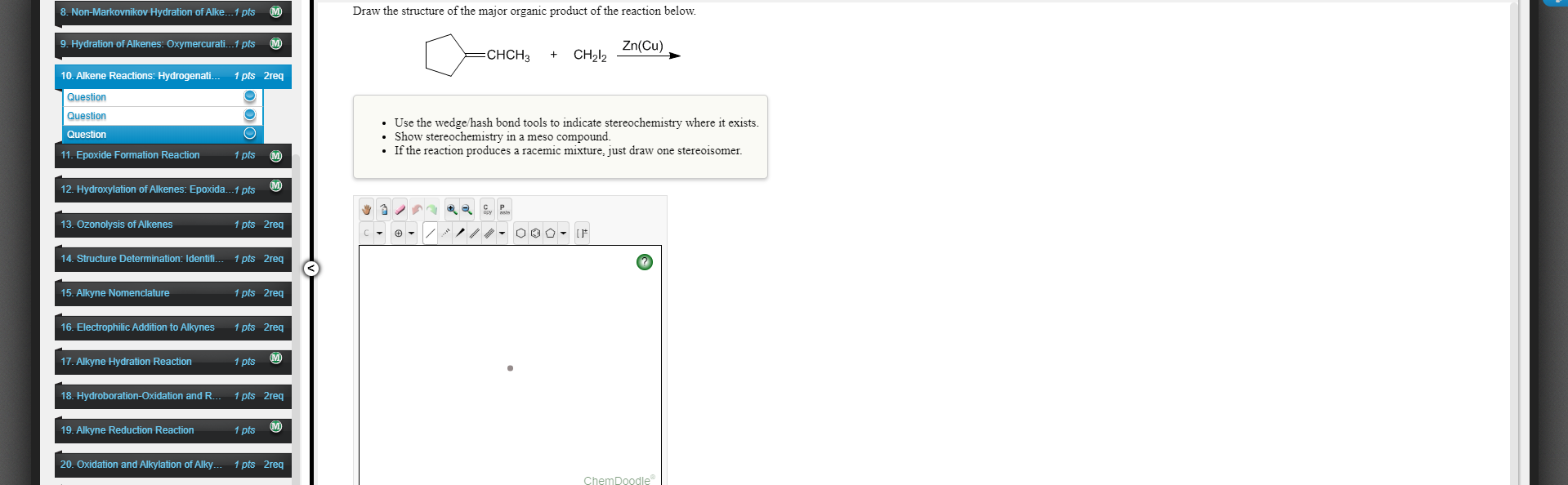 Solved References HW 4 [Review Topics] Either the reactant | Chegg.com