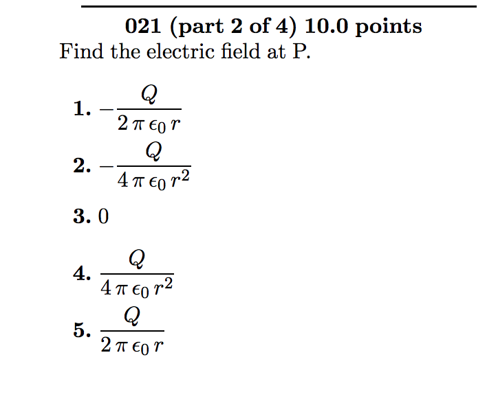 Solved 018 (part 1 of 2) 10.0 points Consider the two cases | Chegg.com