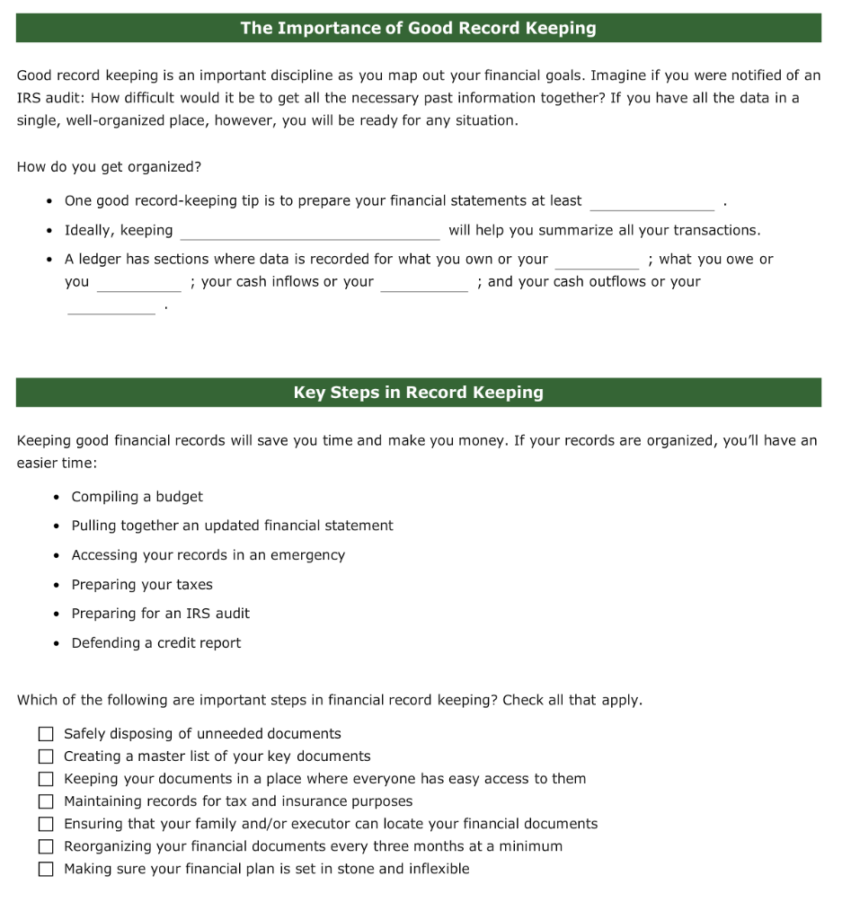 Solved Down options: 1. once a quarter / once a month / once | Chegg.com