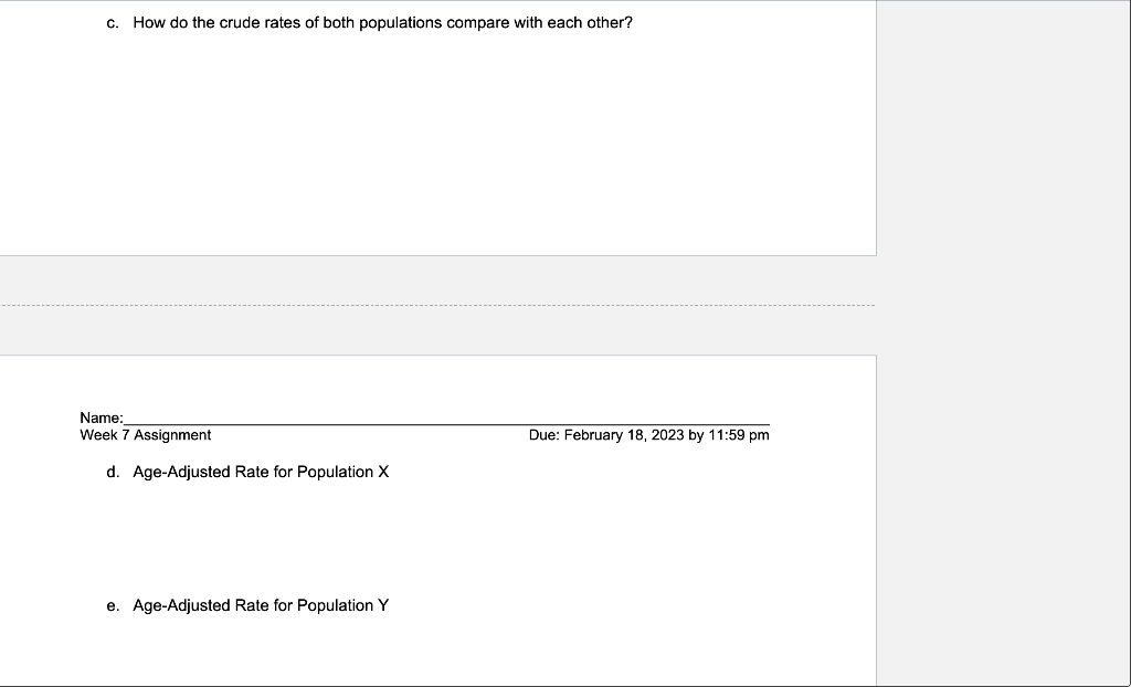 Solved 1. Using the information in the following table, | Chegg.com