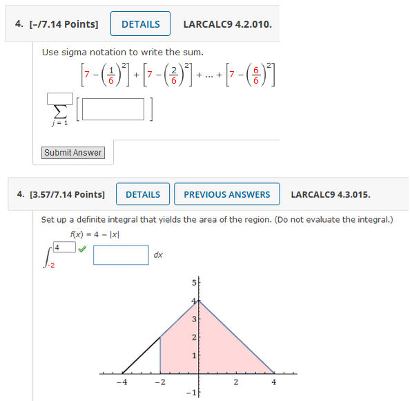 Solved Use sigma notation to write the sum. | Chegg.com